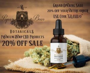 Papa Bear Botanicals CBD Review | Redstorm Scientific